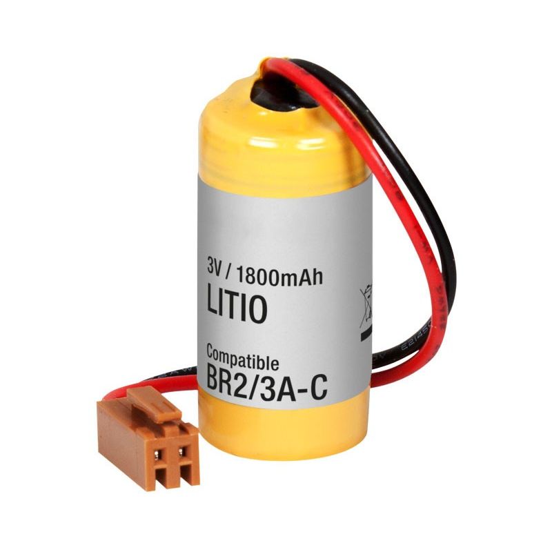 Battery Lithium 3V 1800mAh connector INNPO Lithium batteries