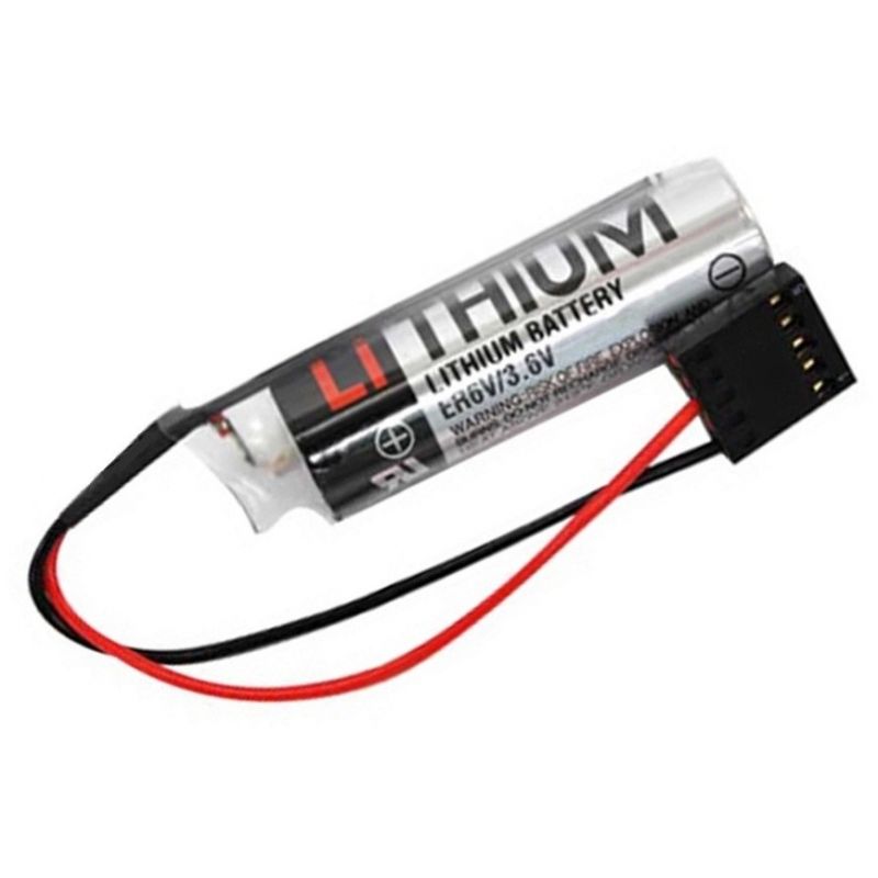 Lithium Battery Toshiba ER6V 5 Pin connector for Robotic Toshiba Li...