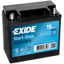 Battery-Exide Auxiliary EK151 Exide Auxiliary