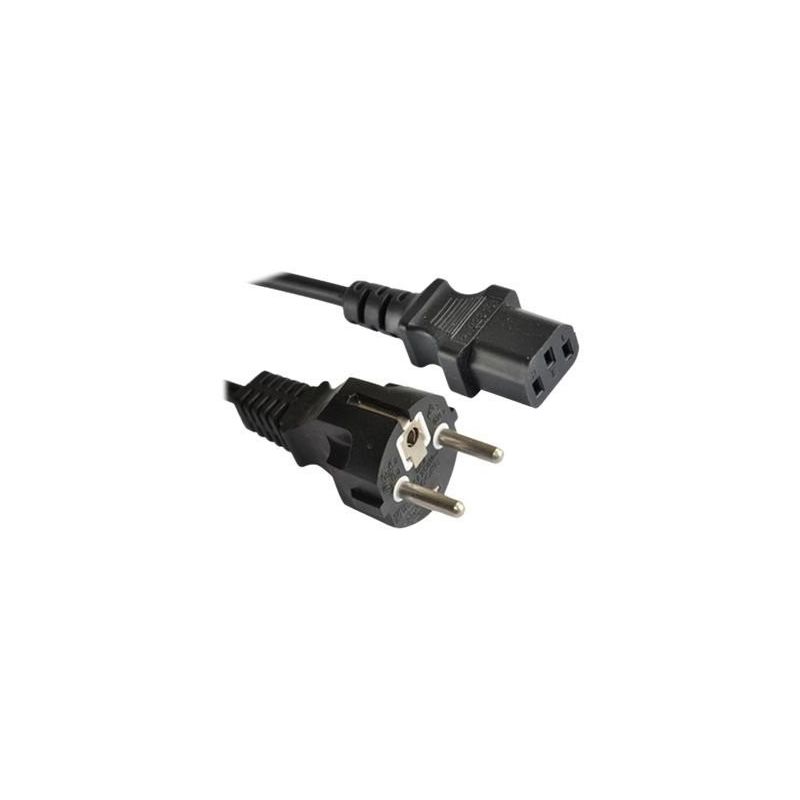 Power Cable Schuko - IC13 1.2 m Connectors