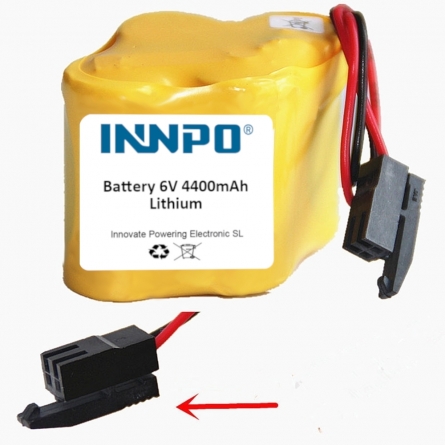 Lithium battery GE-FANUC A98L-0031-0025 6V 4400mAh
