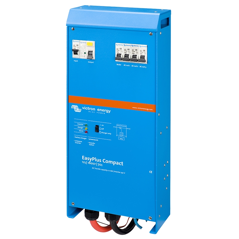 Victron Compact EasyPlus C 12/1600-70/16 Inverter Charger and AC ...