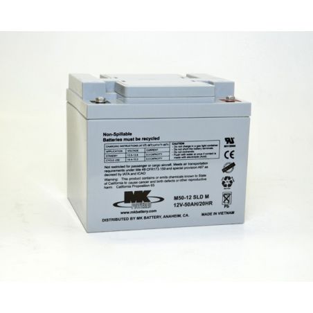 MK 50A 12V AGM battery Mk Powered Wheelchair batteries
