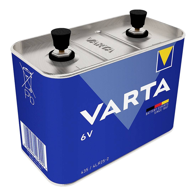 Varta 435 4LR25-2 6V Special Alkaline Block Batteries (1 Unit)